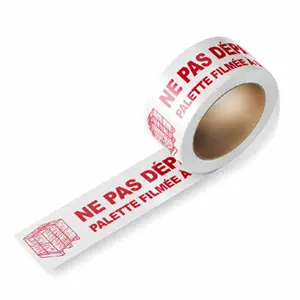 Ruban adhésif imprimé NE PAS DÉPALETTISER - Plast'Embal